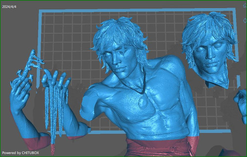 Sandman DC Statue - STL File 3D Print