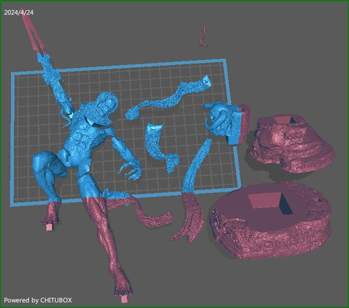 Gorr the God Butcher Statue - STL File 3D Print