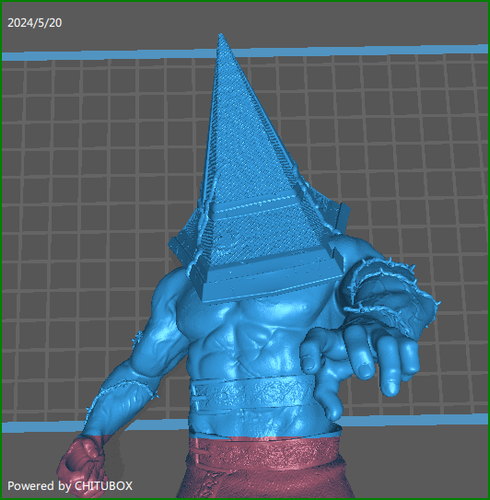 Pyramid Head Silent Hill - STL File 3D Print