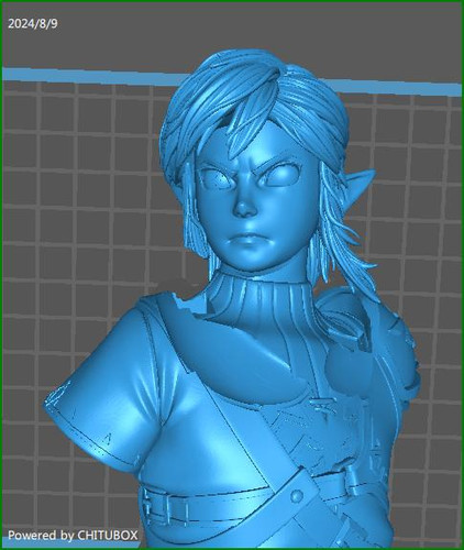 Link Zelda - STL File 3D Print