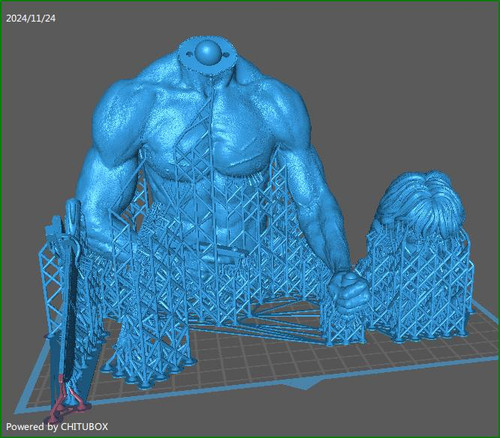 Rambo Sylvester Stallone Statue - STL File 3D Print