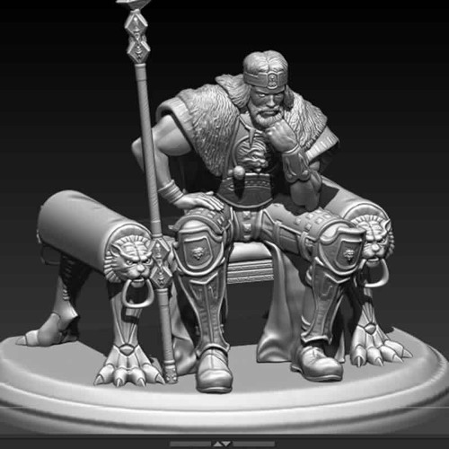 King Conan - STL File for 3D Print