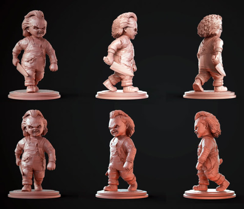 Chucky Child's Play - STL File for 3D Print