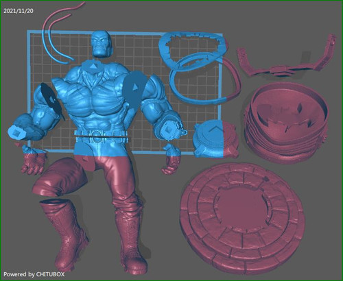 Bane Batman DC - STL File for 3D Print