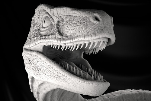 Blue Raptor Jurassic Park - STL File for 3D Print