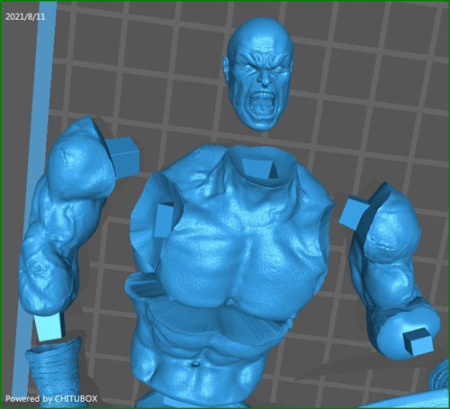 Drax Destroyer Guardians - STL File for 3D Print