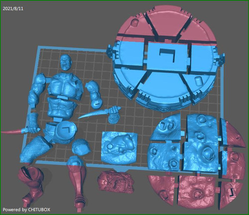 Drax Destroyer Guardians - STL File for 3D Print