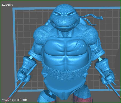 Teenage Mutant Ninja Turtle TMNT - STL File for 3D Print