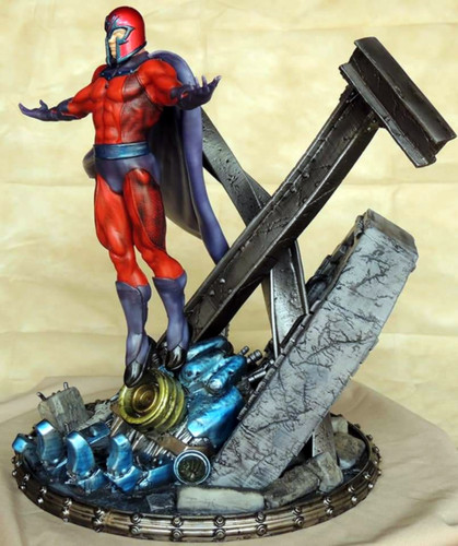 Magneto Statue - STL File for 3D Print