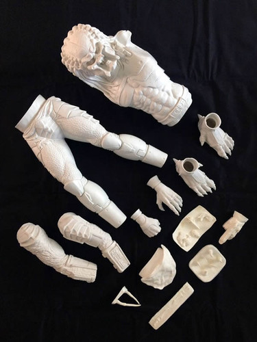Predator 1/3 vinyl model kit figure 26" tall