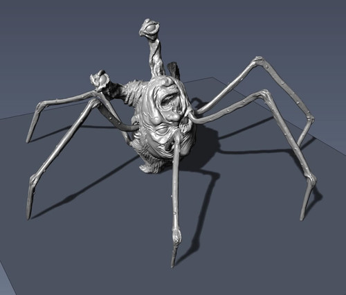 The Thing Spider Head - STL File for 3D Print