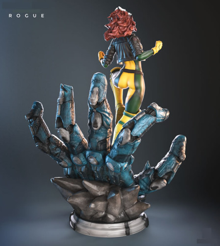Rogue Statue Sentinel Diorama - STL File for 3D Print