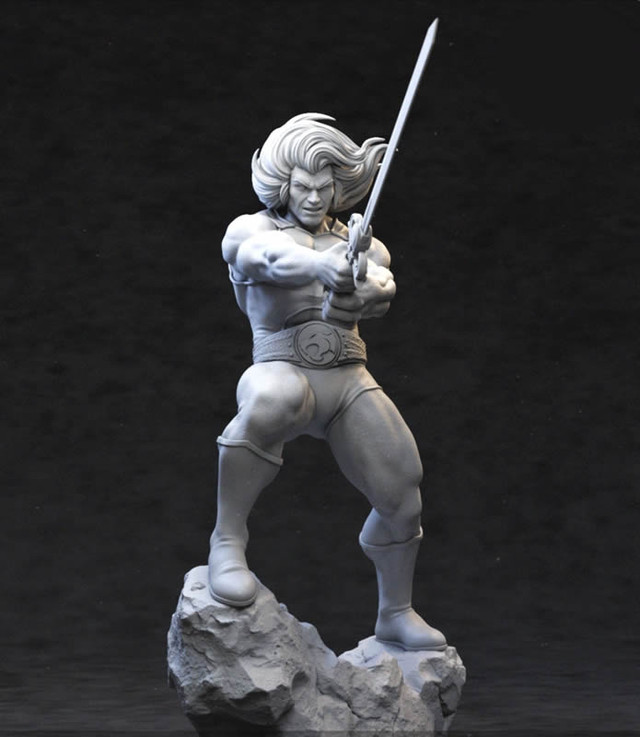 Lion-O ThunderCats Statue - STL File 3D Print
