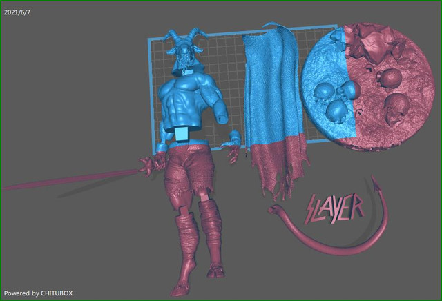 Baphomet Demon - STL File for 3D Print