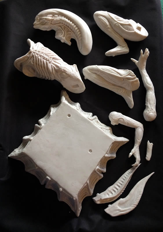 Alien Statue HR Giger Ver. 1/6 Resin Model Kit Figure