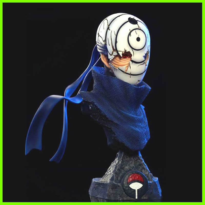 Obito Uchiha Naruto Bust - STL File 3D Print