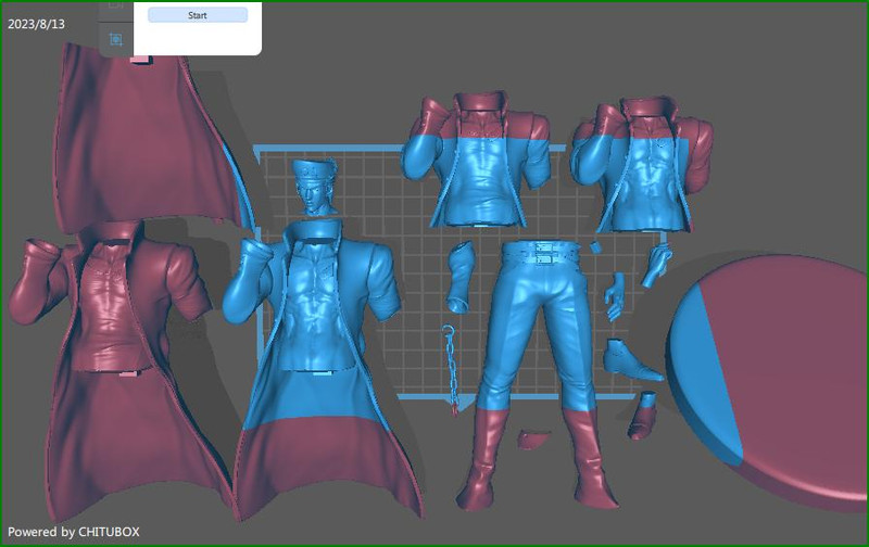 JoJo's Bizarre Adventure - STL File 3D Print