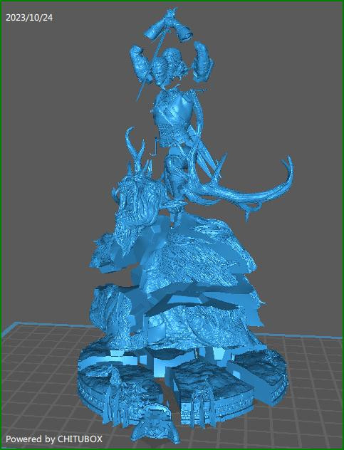 Geralt The Witcher - STL File 3D Print