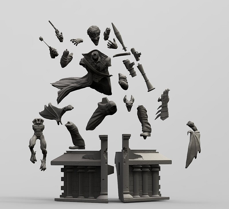 The Joker Batman DC Statue - STL File 3D Print