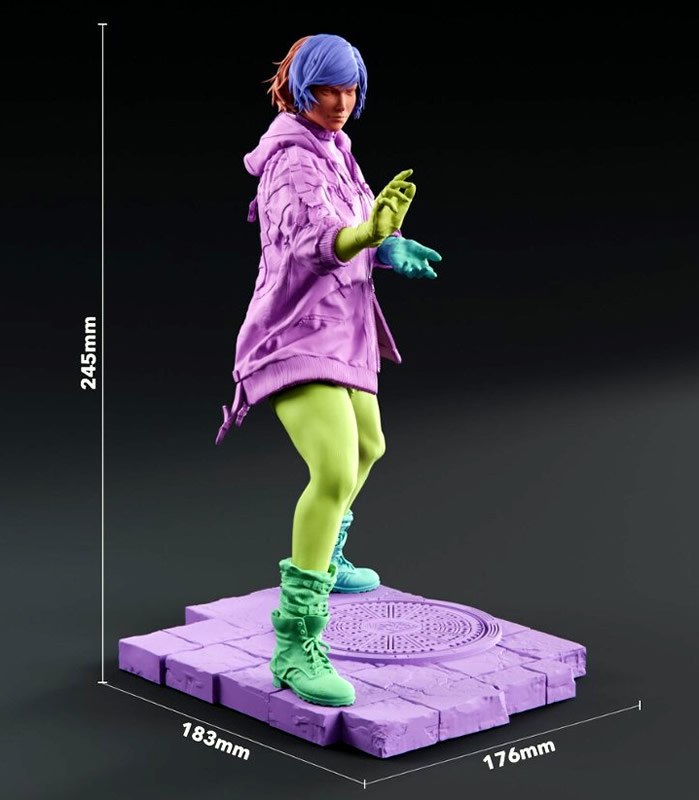Reina Tekken Statue - STL File 3D Print
