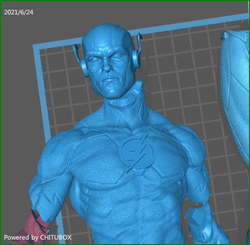 The Flash DC - STL File for 3D Print