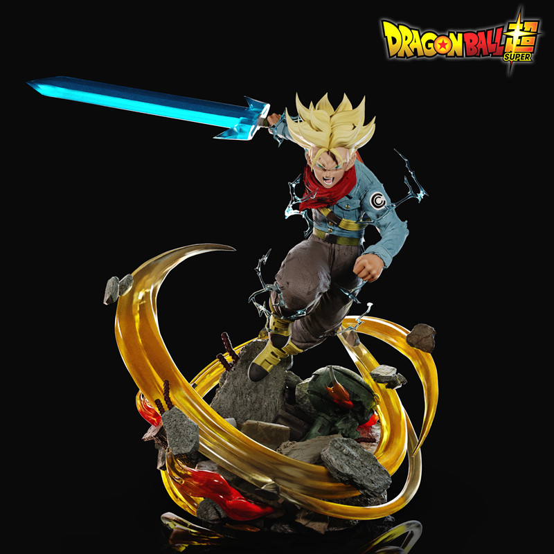Trunks Dragon Ball Z Statue - STL File 3D Print