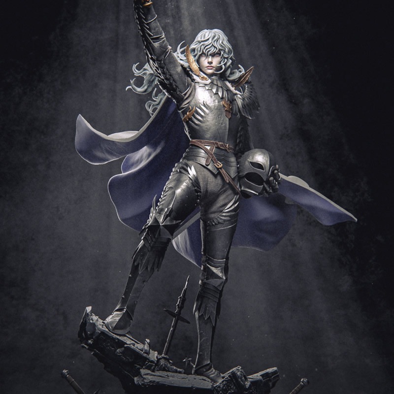 Griffith Berserk Statue - STL File 3D Print