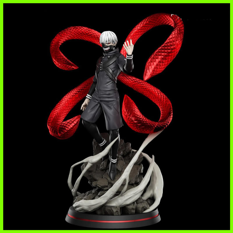 Ken Kaneki Tokyo Ghoul Statue - STL File 3D Print