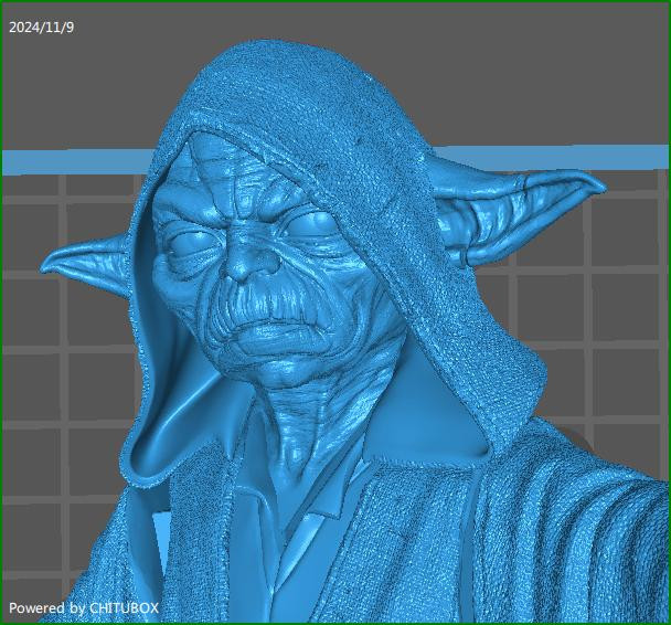 Darth Yoda Star Wars Statue - STL File 3D Print