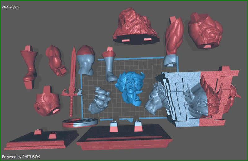 Lion-O ThunderCats Statue - STL File for 3D Print