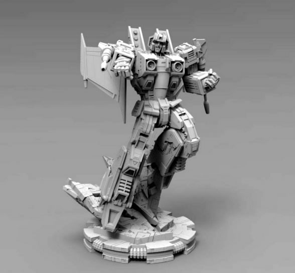 Starscream Transformers - STL File for 3D Print