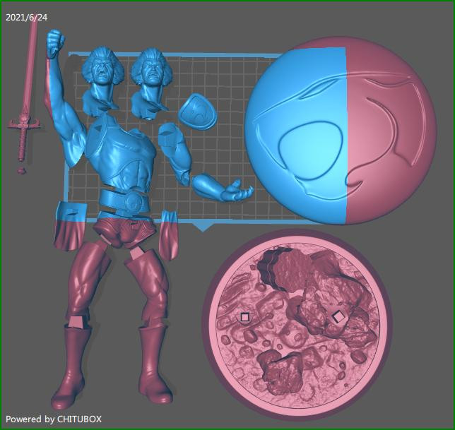 ThunderCats Lion-O Statue - STL File for 3D Print