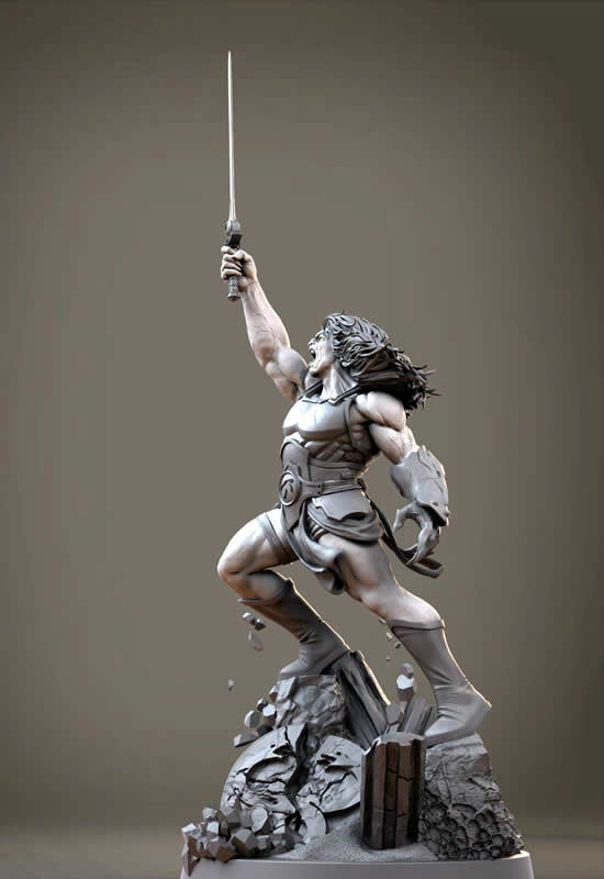 ThunderCats Lion-O Statue - STL File for 3D Print