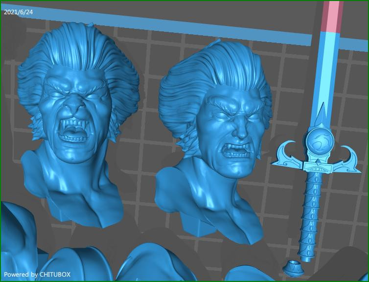 ThunderCats Lion-O Statue - STL File for 3D Print