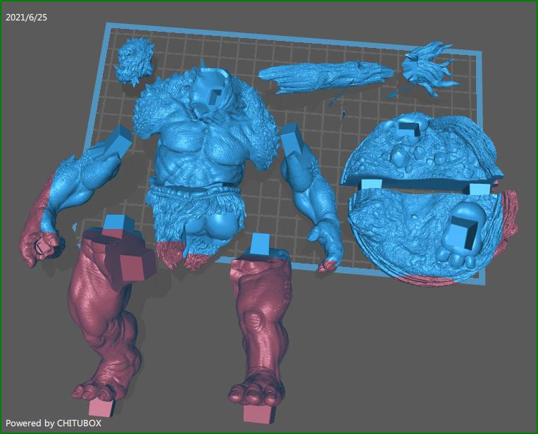 Troll Statue - STL File for 3D Print