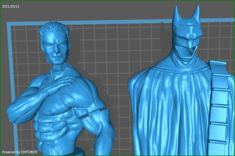 Batman Statue - STL File for 3D Print