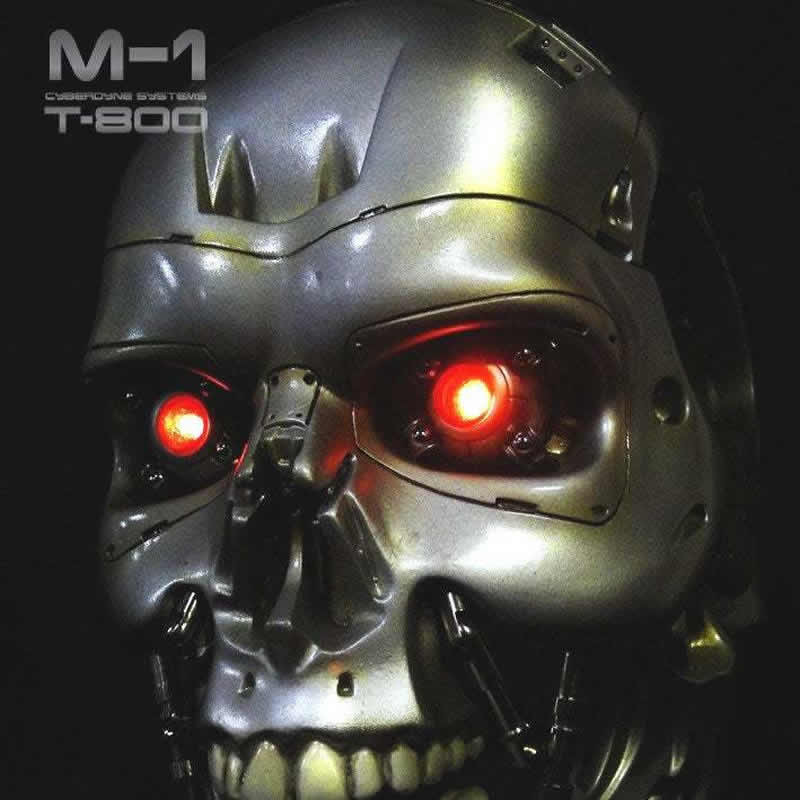 Terminator Endoskeleton Skull 1/1 Vinyl Model Kit Figure