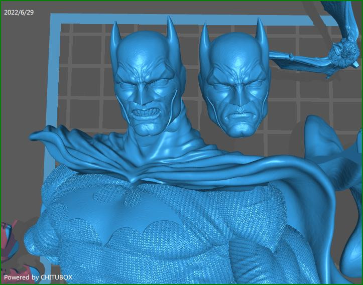 Batman Origins Statue - STL File for 3D Print