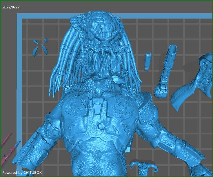 Predator Killer Statue - STL File for 3D Print