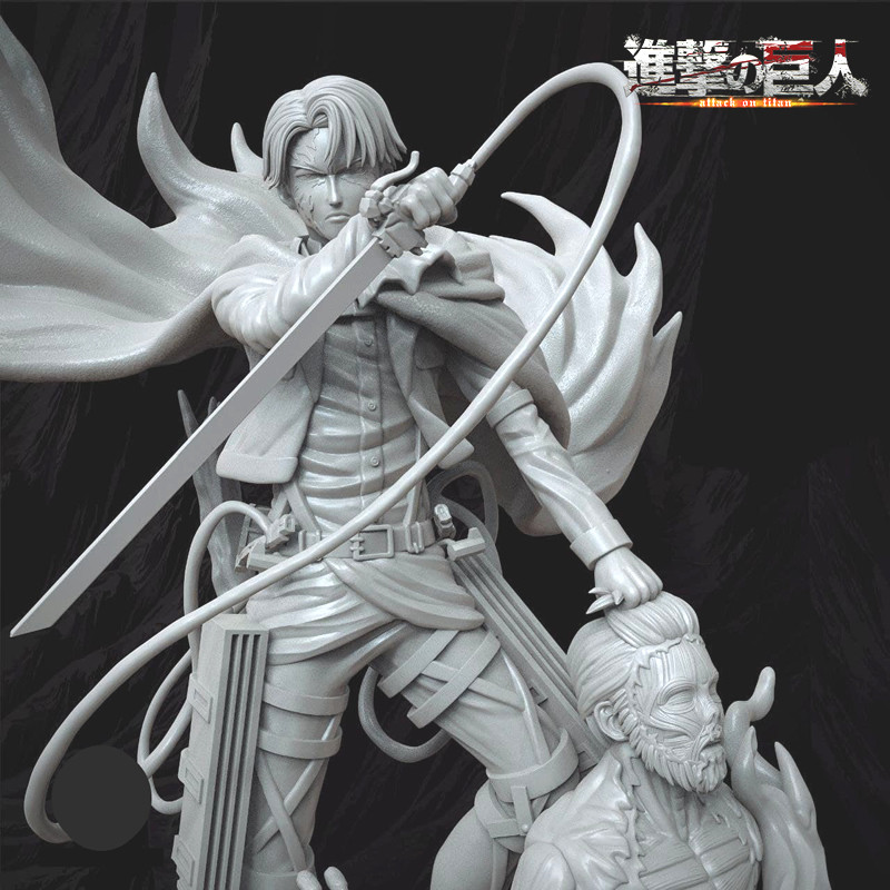Attack on Titan Levi Ackerman - STL File for 3D Print