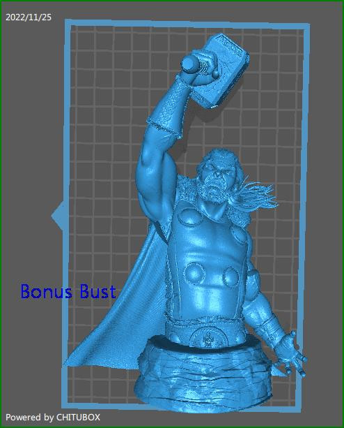 Thor Odinson Statue - STL File for 3D Print