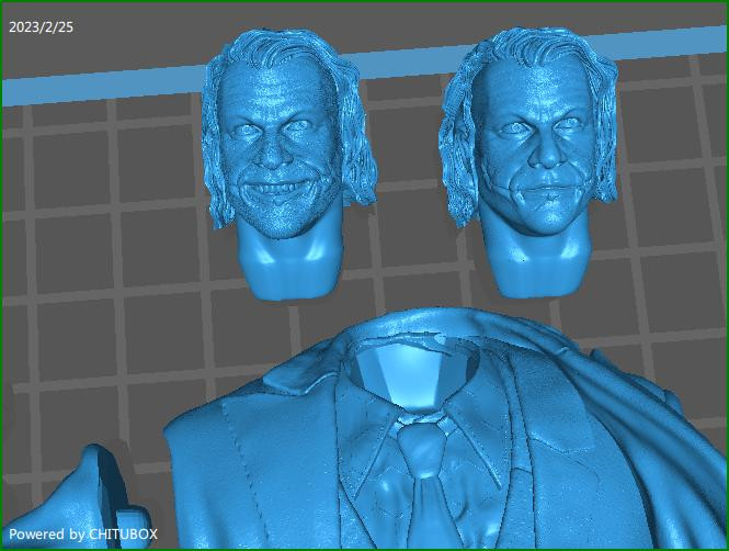 Joker The Dark Knight Statue - STL File 3D Print