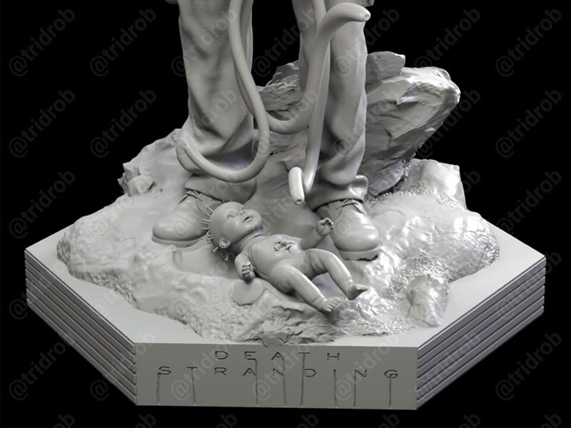 Death Stranding Cliff Unger - STL File 3D Print