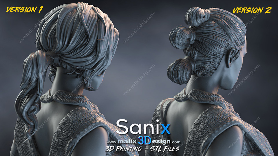 Rey Skywalker Star Wars - STL File for 3D Print