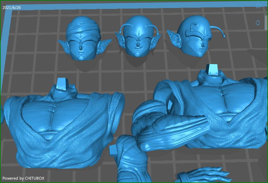 Piccolo Dragon Ball Z Statue - STL File for 3D Print
