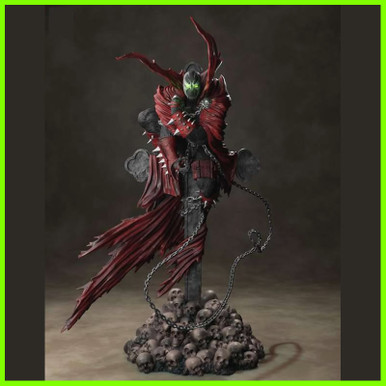 Spawn on Cross Statue - STL File 3D Print