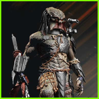 Elder Predator Statue - STL File 3D Print