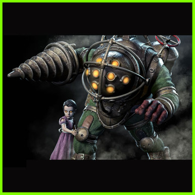 Big Daddy BioShock Statue - STL File 3D Print