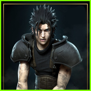 Zack Fair Final Fantasy Statue - STL File 3D Print