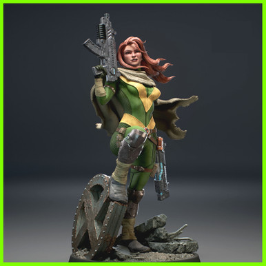 Hope Summers X-Men Statue - STL File 3D Print
